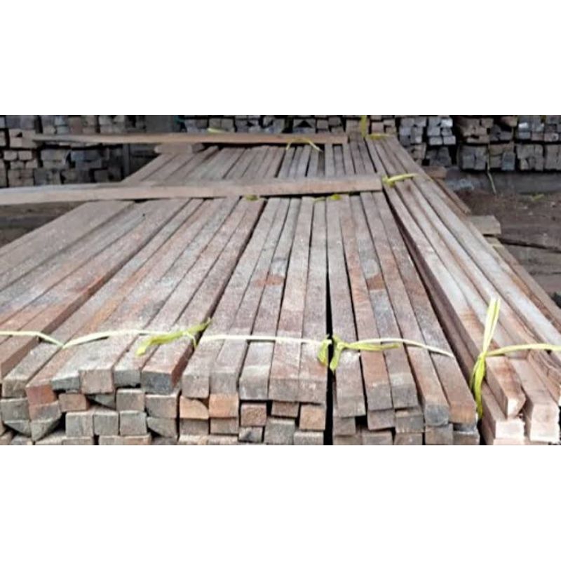 Jual Material kontruksi kayu Reng Kasar /serut halus 2x3 2meter 1 ikat ...