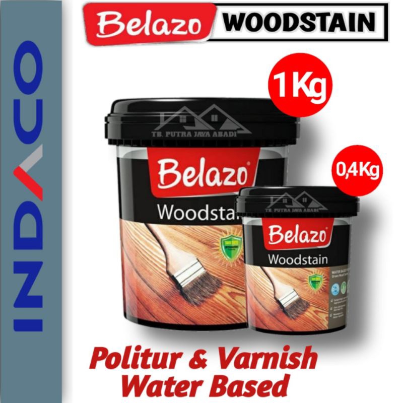 Jual Belazo politur Vernish water base 1 kg & 0,4 kg | Shopee Indonesia