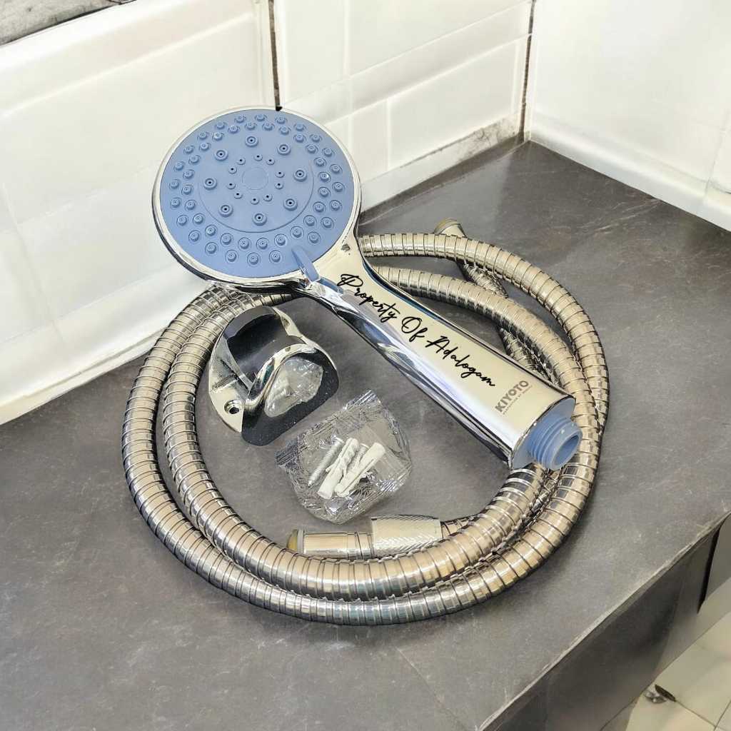 Jual Shower Mandi 3 In1 Shower Kamar Mandi Satu Set 5 Mode Shower Head Simple Kepala Pancuran ...