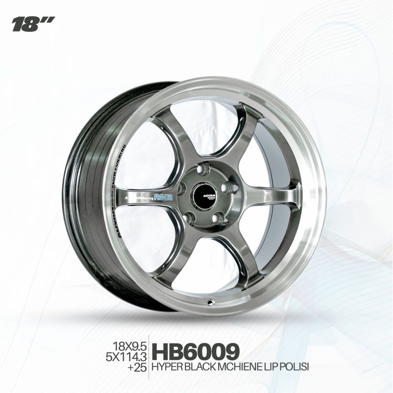 Jual Velg mobil velg racing Advan racing RGD2 R18 | Shopee Indonesia