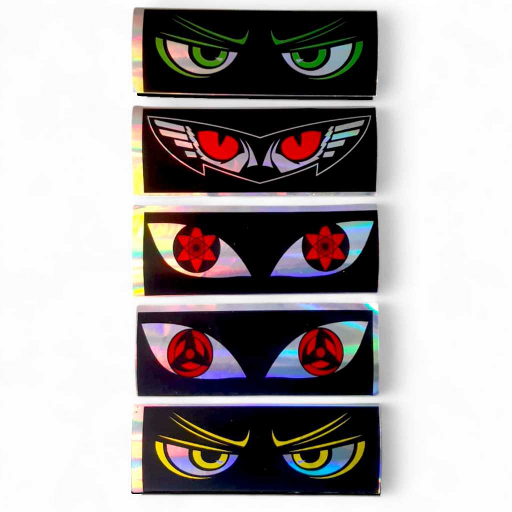 Jual 1 PCS STIKER MATA VIRAL UKURAN 15,5 X 5 CM / STIKER MATA TRUK ...