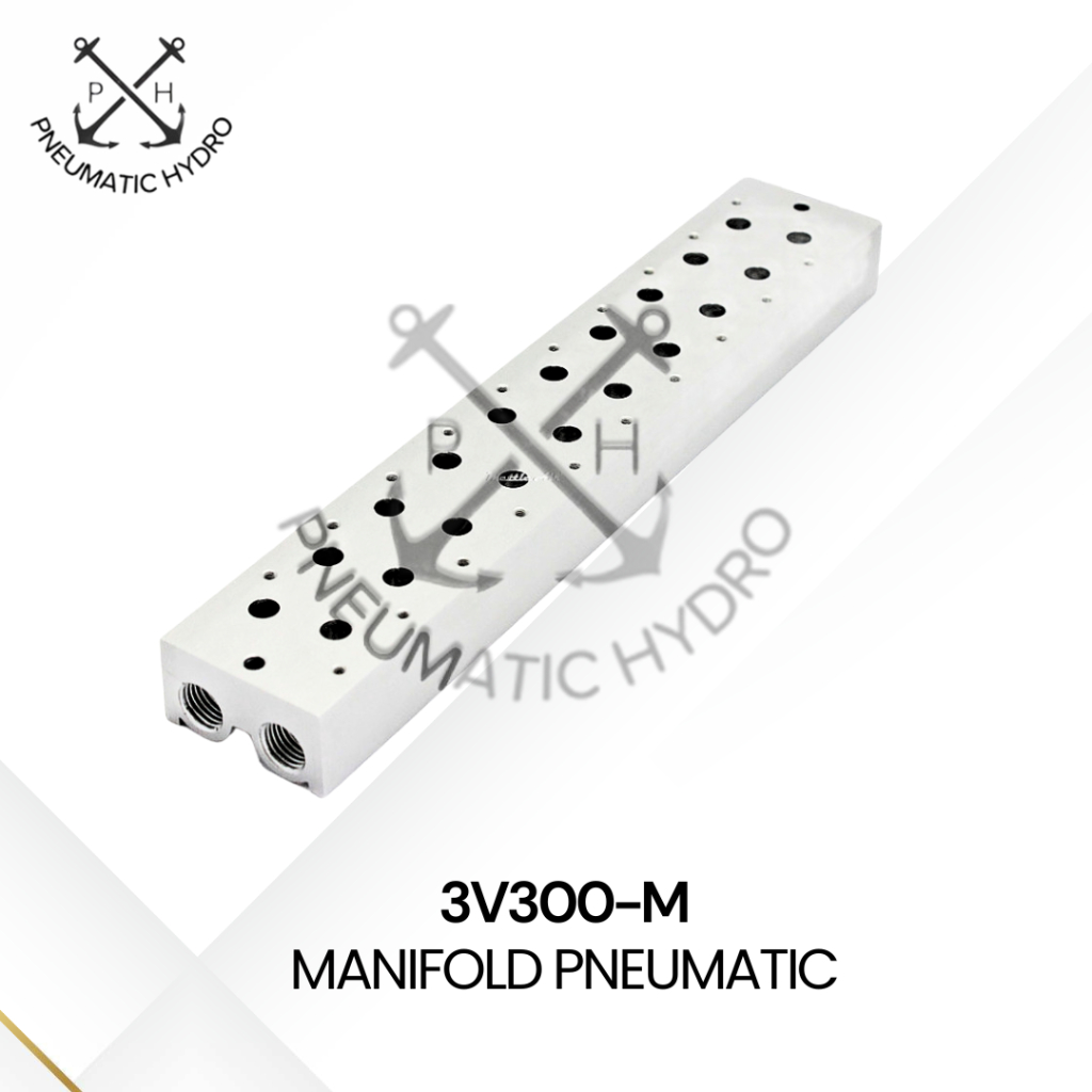 Jual MANIFOLD PNEUMATIC 3V300M - 1F / 2F / 3F / 4F / 5F /6F / 7F / 8F ...