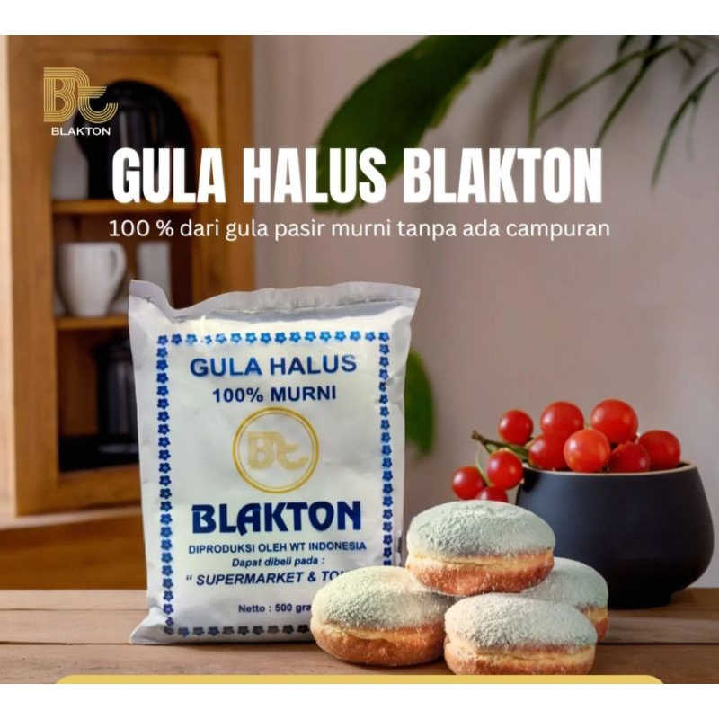 Jual Blakton gula halus 500gr (100% gula pasir premium) | Shopee Indonesia