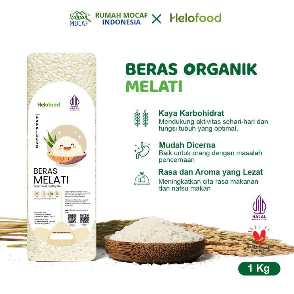 Jual Beras Mlati Organik Mlatiharjo - Beras Rendah Gula - Beras Untuk ...