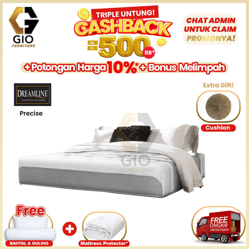 Jual Dreamline Mattress Only Spring Bed Precise (Matt Only) | Shopee ...
