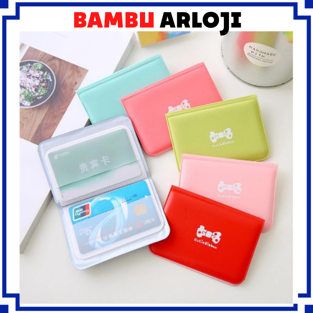 Jual BAJ DOMPET KARTU MURAH MINI CANTIK PITA CUTIE RIBBON 12 CARD ...