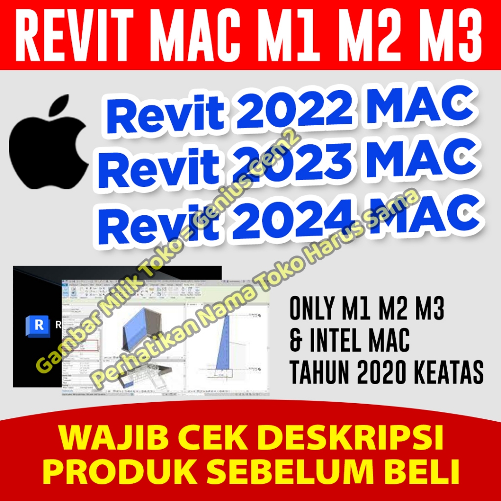 Jual [MAC] Revit 2025 2024 2023 2022 | Shopee Indonesia