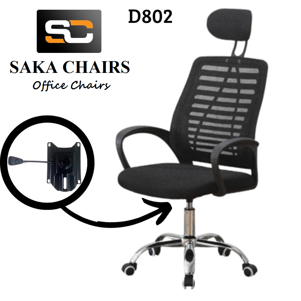 Jual Kursi Kantor/Office Chair|Work Chair/Kursi Kerja Tipe D802 | Shopee Indonesia