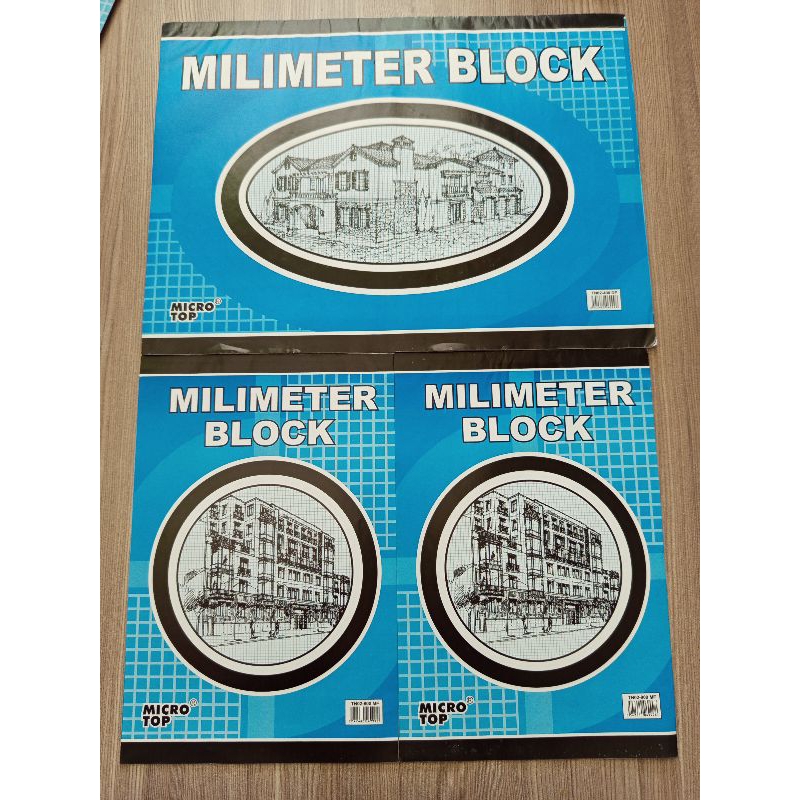 Jual BUKU MILIMETER BLOCK MICRO TOP UKURAN BESAR (A3) & KECIL (A4 ...