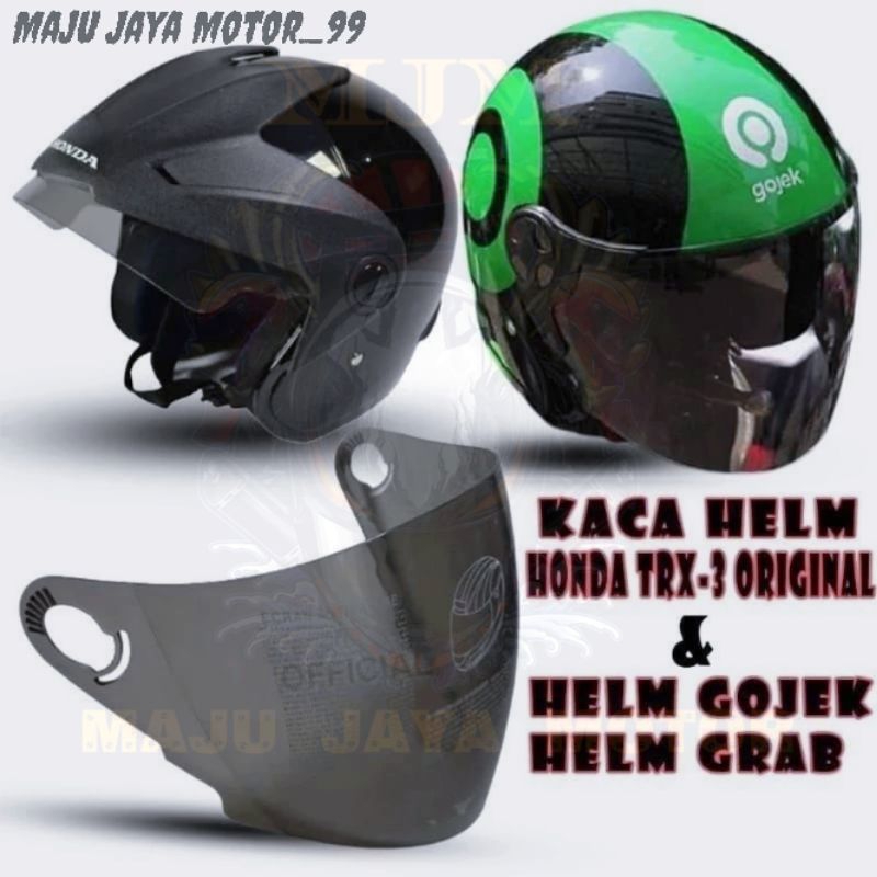 Jual Kaca Helm Honda TRX-3 / Kaca Helm Ojol | Shopee Indonesia