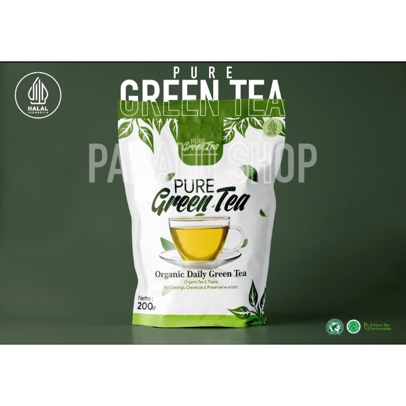 Jual Teh hijau Camelia Sinensis Pure organik premium 20g | Shopee Indonesia