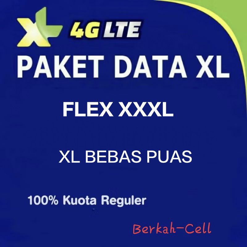 Jual PAKET DATA XL XTRA COMBO FLEX XXXL & XL BEBAS PUAS PROMO 30hr ...