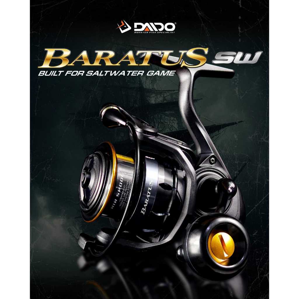 Jual NEW LIMITED ORIGINAL Reel Pancing Daido Baratus PS HS Saltwater SW ...