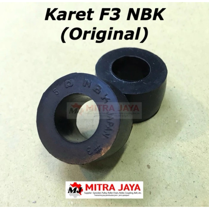 Jual KARET F3 NBK ORI ( RUBBER COUPLING FCL / KARET KOPLING FCL ) KOPEL ...