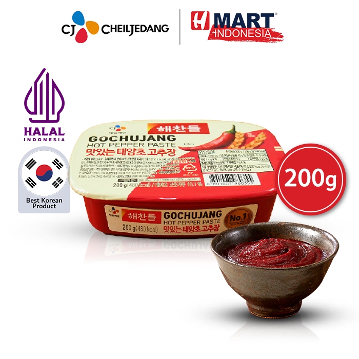 Jual CJ Haechandle Saus Gochujang Halal MUI - Pasta Cabai Korea 200g Halal | Shopee Indonesia