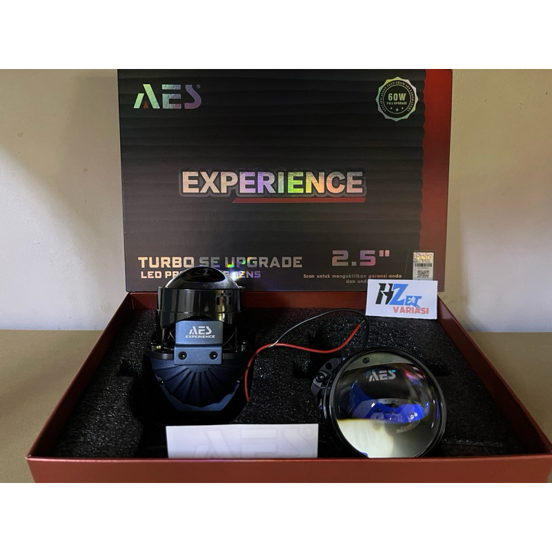 Jual [ORIGINAL] AES Biled Turbo SE 2,5 INCH Experience Upgraded 60Watt ...
