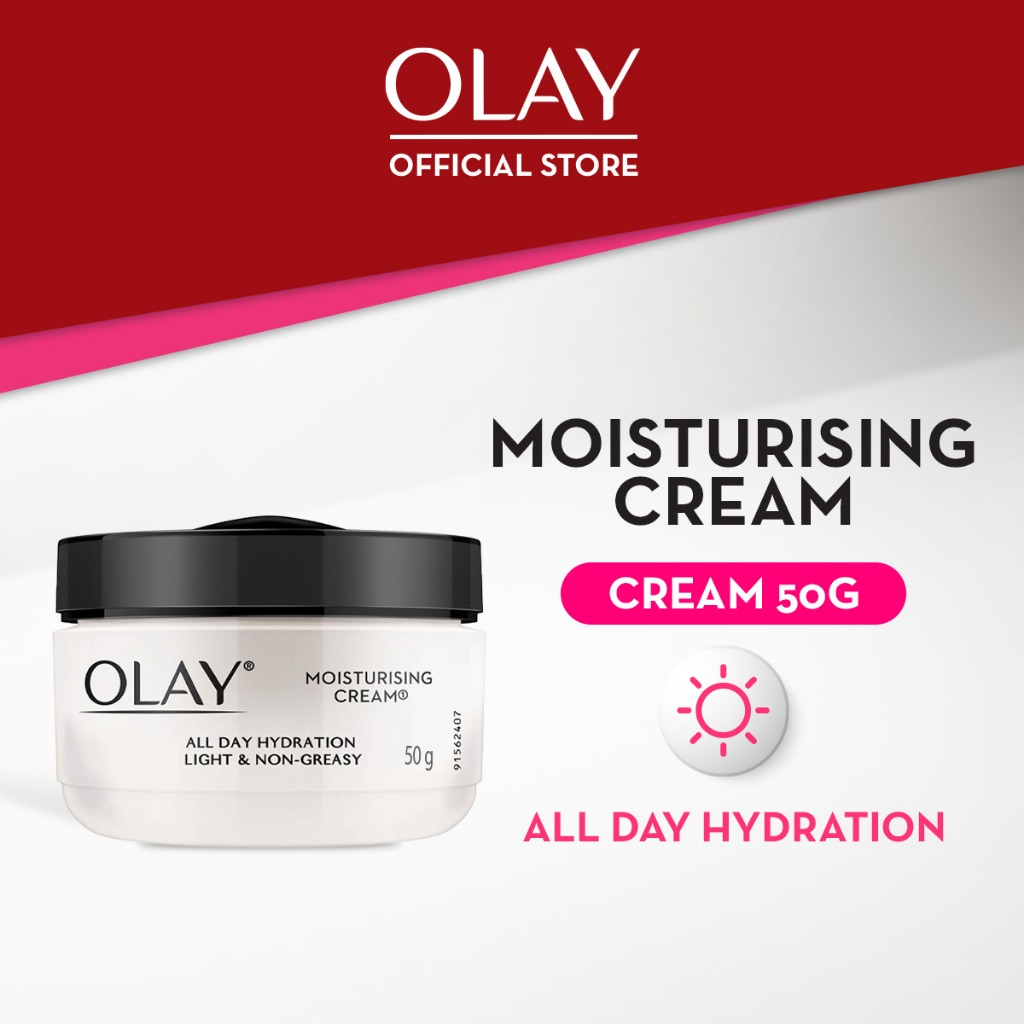 Jual Olay Moisturising All Day Hydration Light and Non-Greasy Rose ...