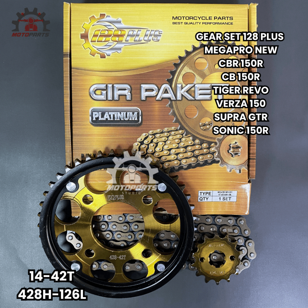 Jual GEAR GIR SET GIR PAKET MEGAPRO NEW CB150R CBR150R VERZA TIGER REVO ...