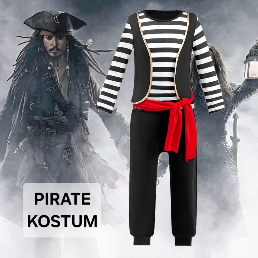 Jual IDE KOSTUM PIRATE COSTUME BAJU PEROMPAK BAJAK LAUT KOSTUM JACK ...