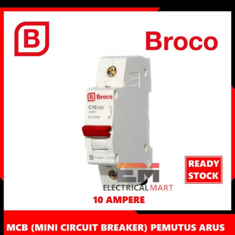 Jual MCB BROCO 10 A | Shopee Indonesia