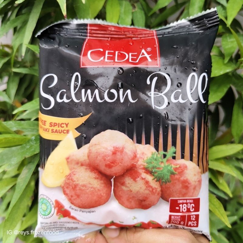 Jual Cedea Salmon Ball 200gr | Shopee Indonesia