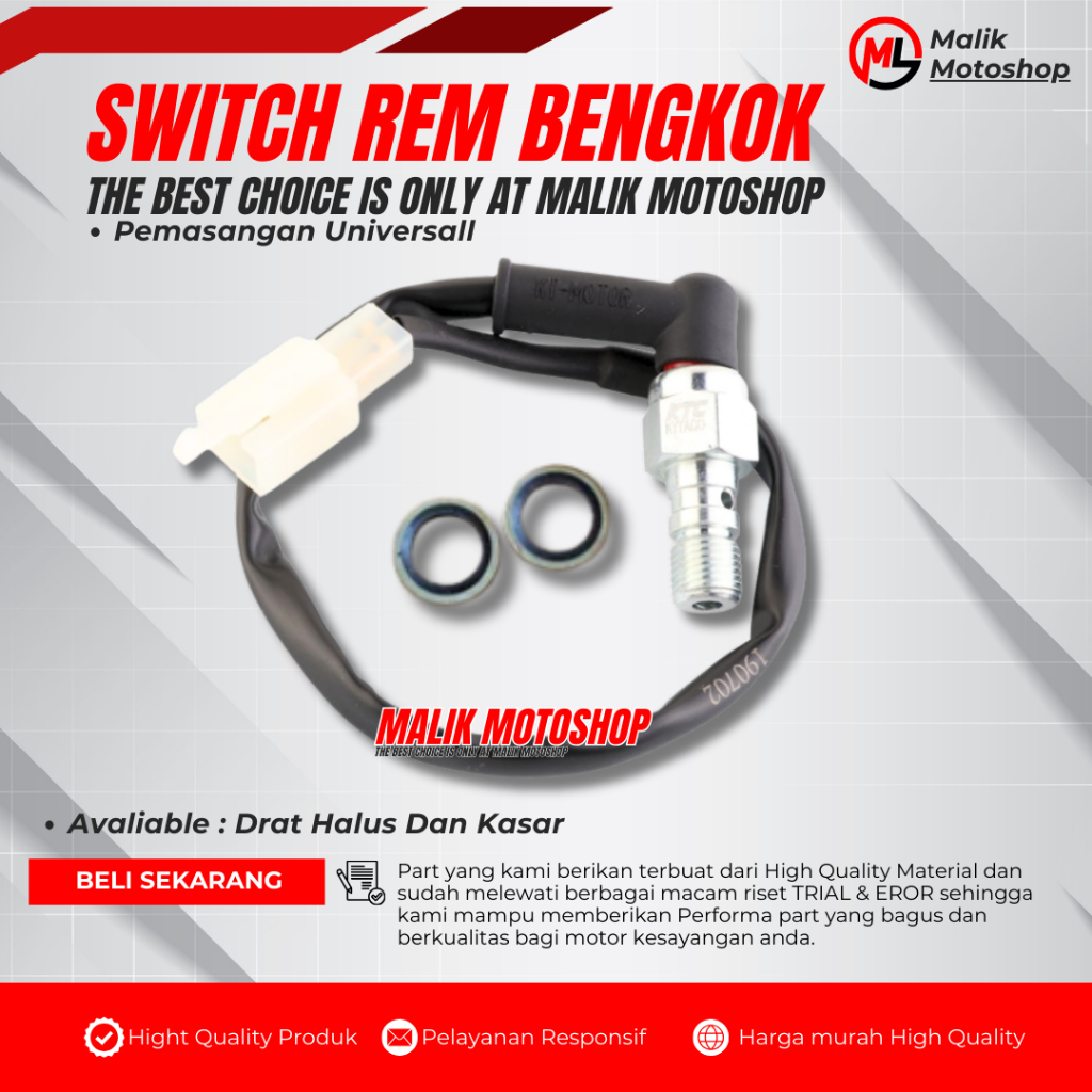 Jual Switch Master Rem Drat Kasar & Halus Swit rem Hidrolink Switch ...