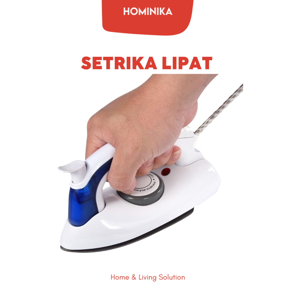 Jual Setrika Listrik HMN83 Lipat Mini Portable - 2IN1 Travel Iron ...