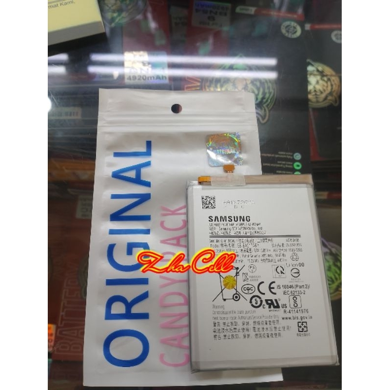 Jual Battery Baterai Samsung A12 Samsung A21S EB-BA217ABY Original | Shopee Indonesia