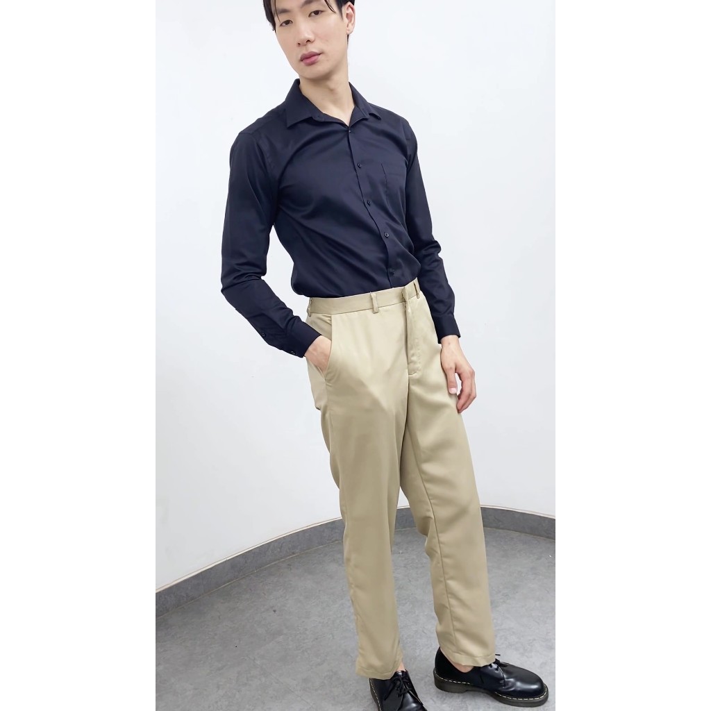 Jual Celana Formal Basic Seragam Kantor Proff Halus Lembut Rapi ...