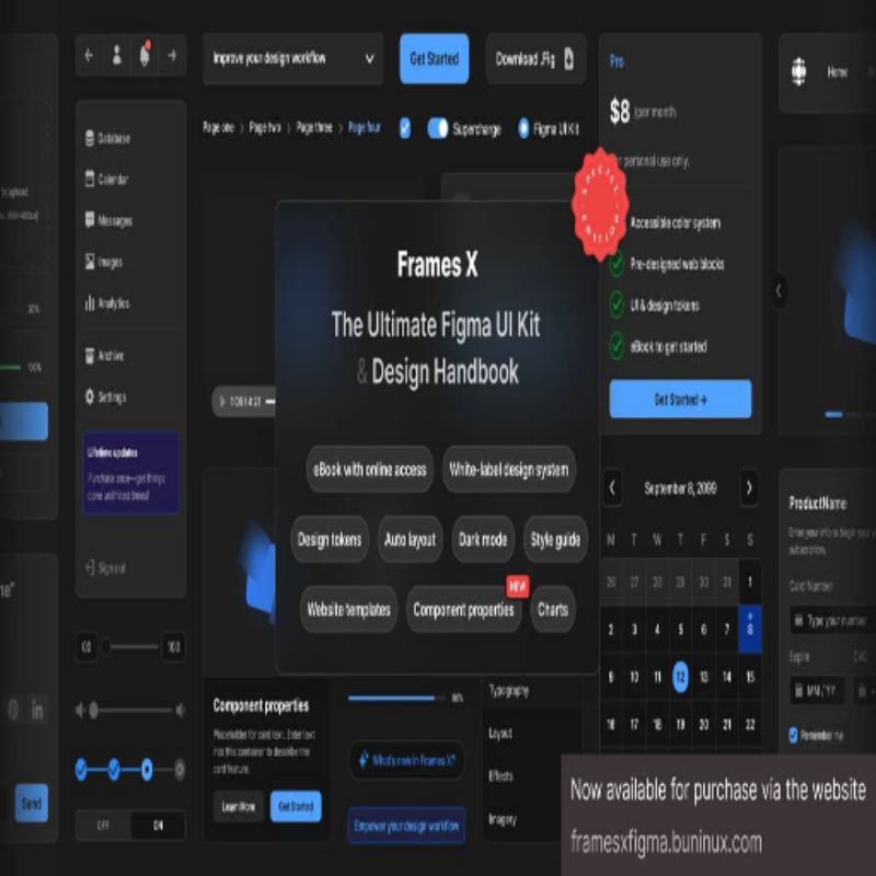 Jual Frames X: UI Kit & Design System | Shopee Indonesia