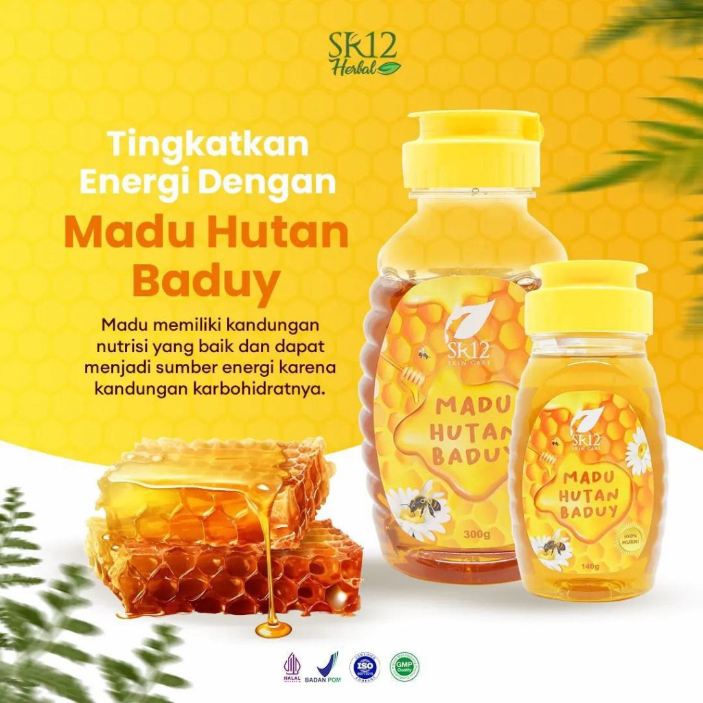 Jual Madu Hutan Baduy SR12 Botol Besar 300gr | Shopee Indonesia