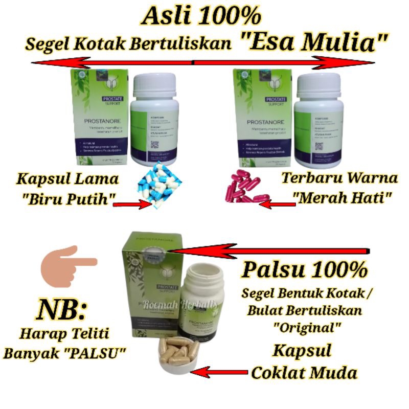 Jual PROSTANORE Asli OBAT PROSTAT asli Alami Sertifikat BPOM RI ...