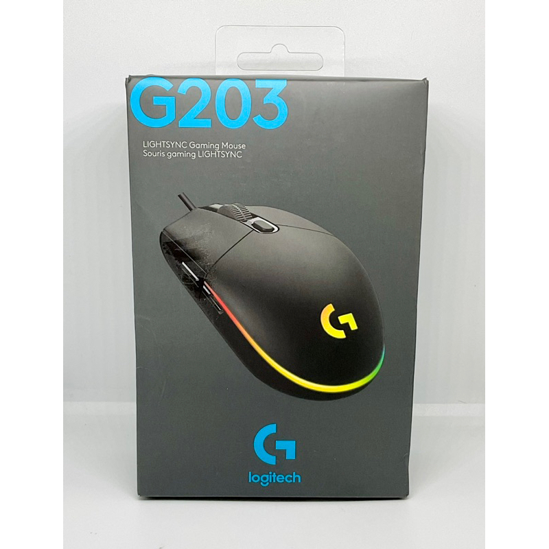 Jual Logitech G203 Mouse Gaming Wired RGB Lightsync with Macro | Shopee ...