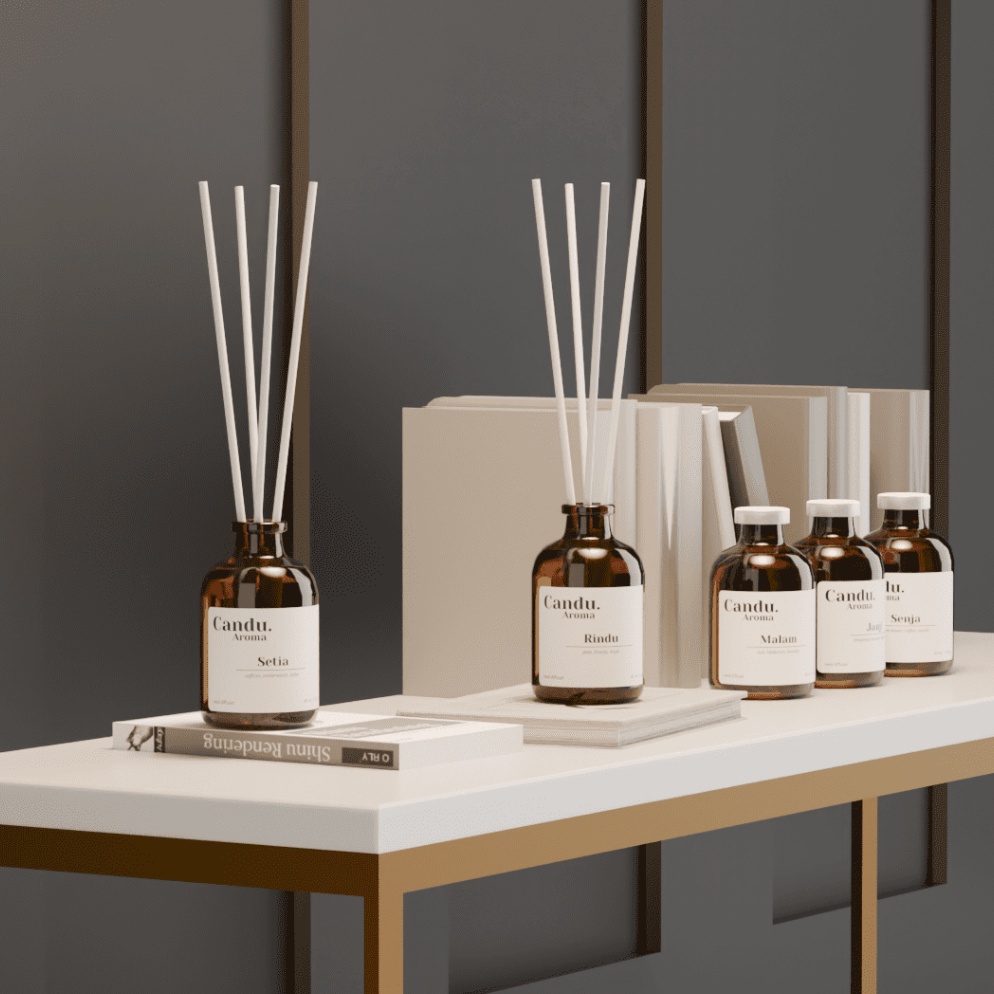 Jual Pro Hemat Candu Aroma Reed Diffuser Pengharum Ruangan Aromaterapi ...