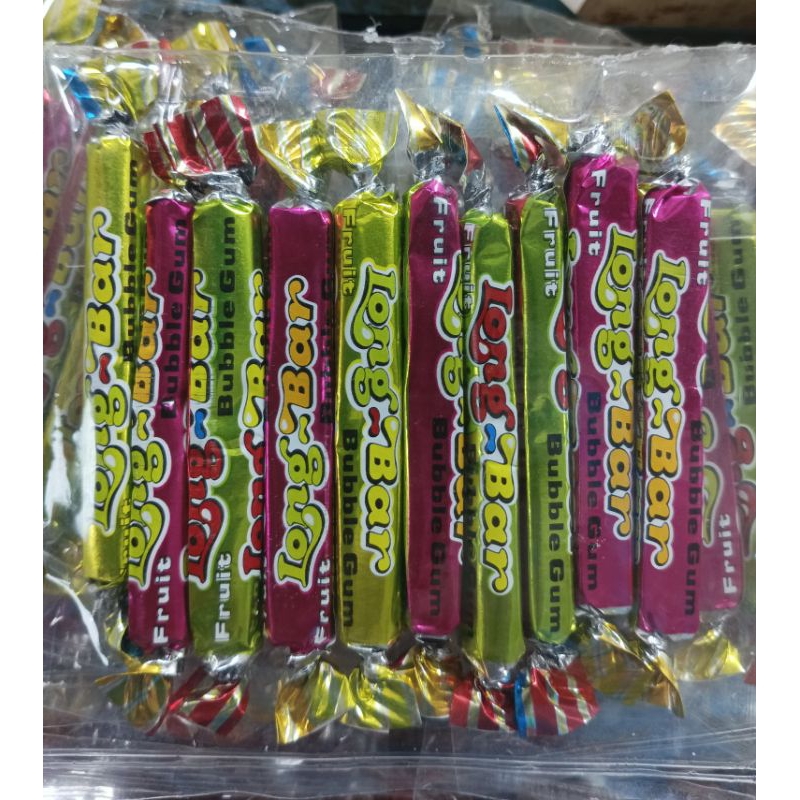 Jual Permen Karet Longbar 10pcs / Long Bar Bubble Gum 10pcs | Shopee ...