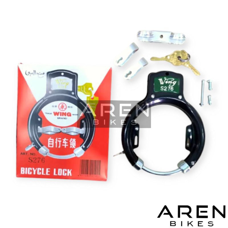 Jual KUNCI SEPEDA WING MODEL SAMPING SEPEDA MINI MTB FEDERAL ONTHEL ...