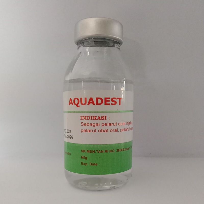 Jual Aquadest/pelarut obat untuk hewan | Shopee Indonesia