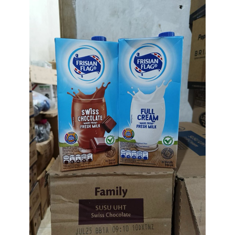 Jual SUSU FRISIAN FLAG UHT 946 ML | Shopee Indonesia