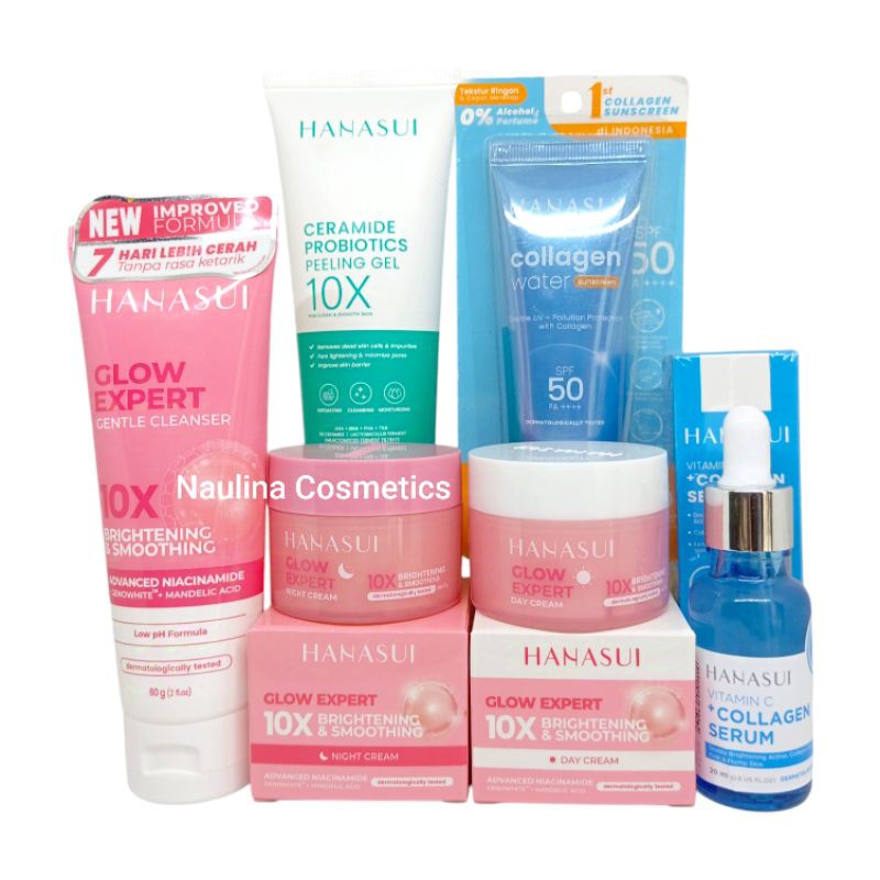 Jual Paket Hanasui Glow Expert Skincare Mencerahkan | Shopee Indonesia