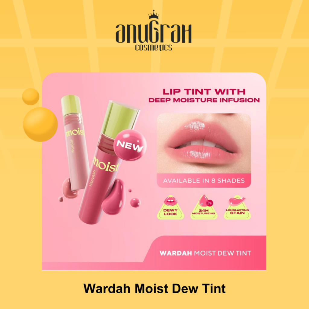 Jual Wardah Moist Dew Tint | Shopee Indonesia