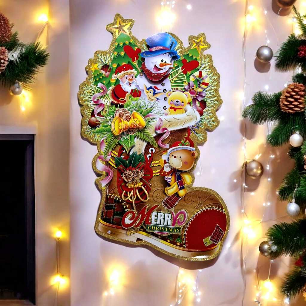 Jual Hiasan Dinding Natal - Sepatu Tanggung | Shopee Indonesia
