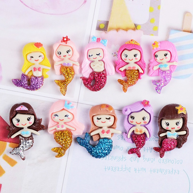 Jual (RES003) Clay Resin DIY the Little Mermaid / Putri Duyung DIY ...