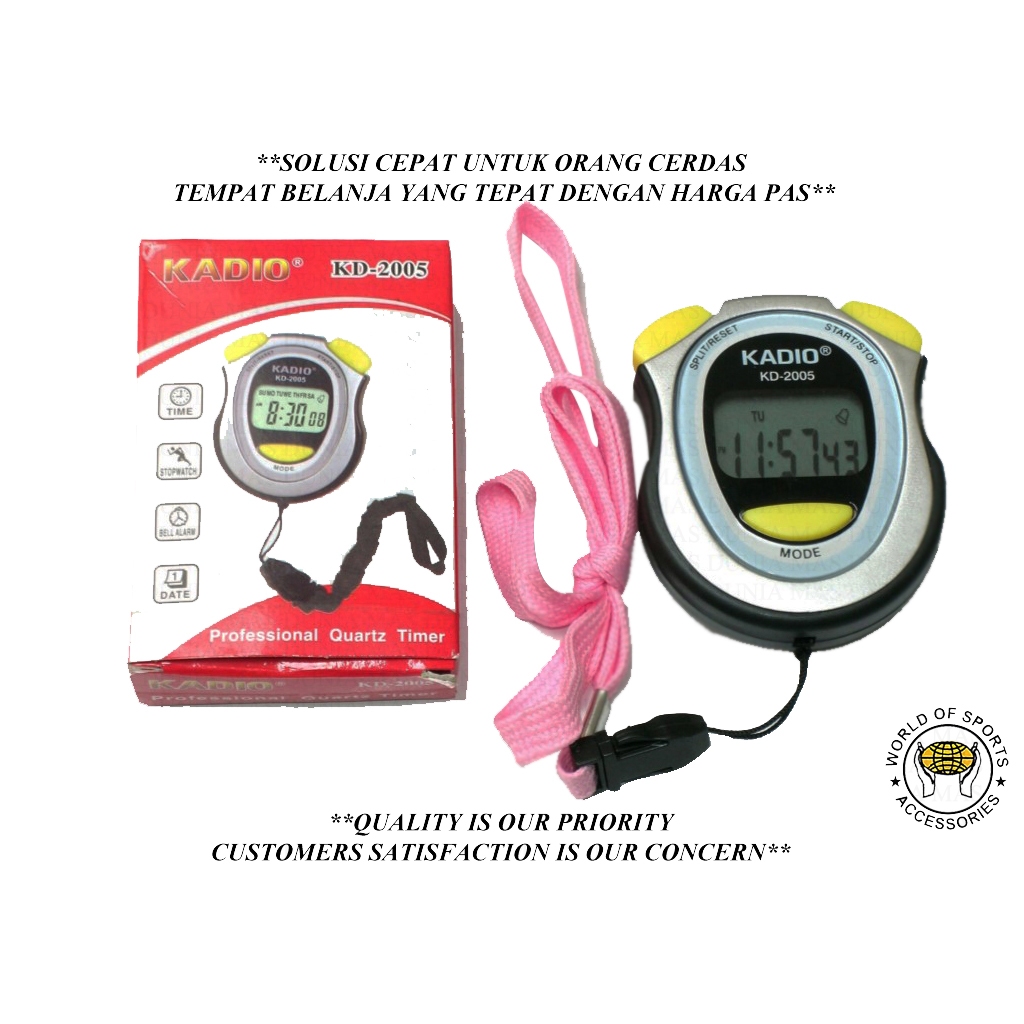 Jual DMS STOPWATCH KADIO 2005 WIDE SCREEN | Shopee Indonesia