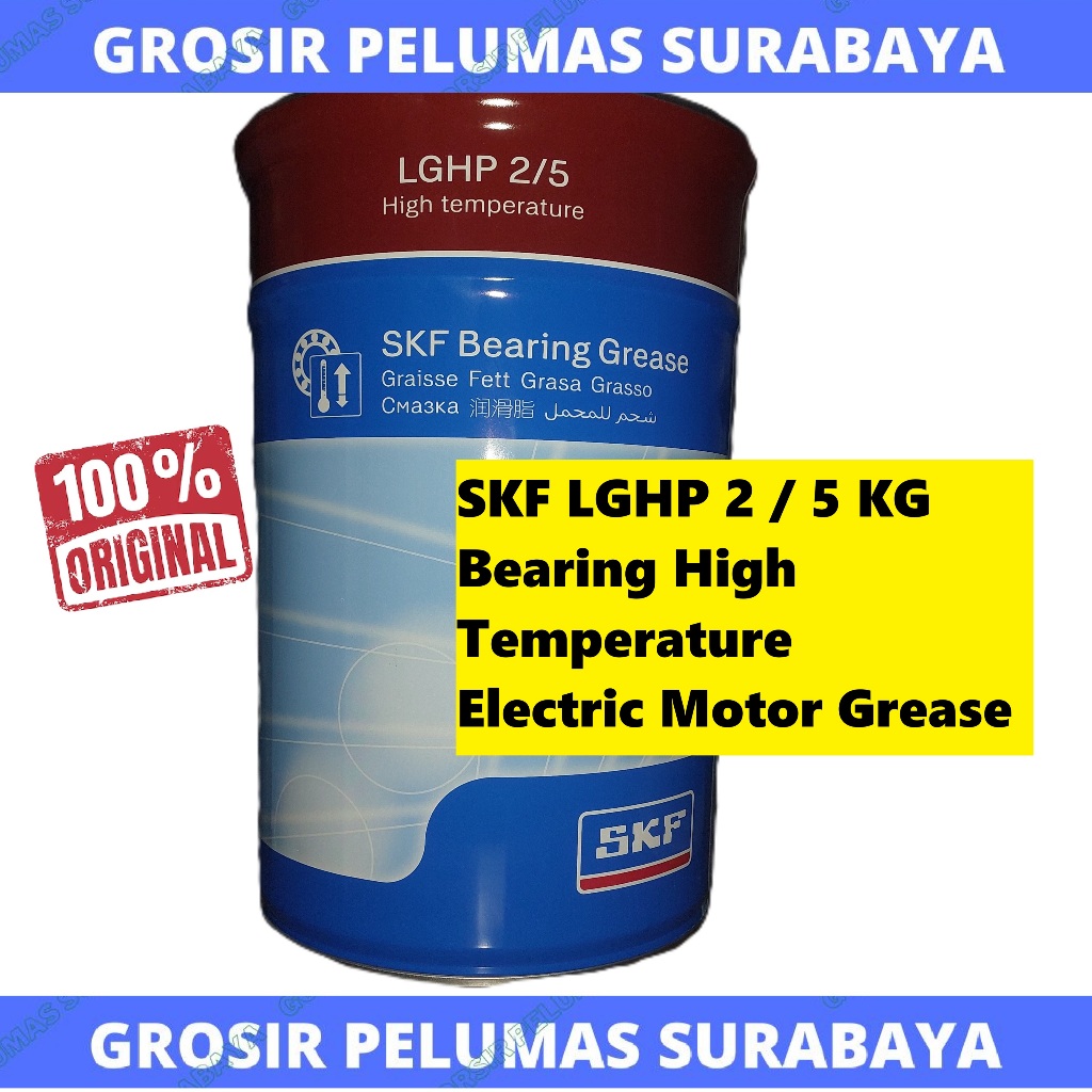 Jual ORIGINAL Electric Motor grease bearing SKF LGHP 2/5 HIGH Temperature Gemuk Motor Listrik ...