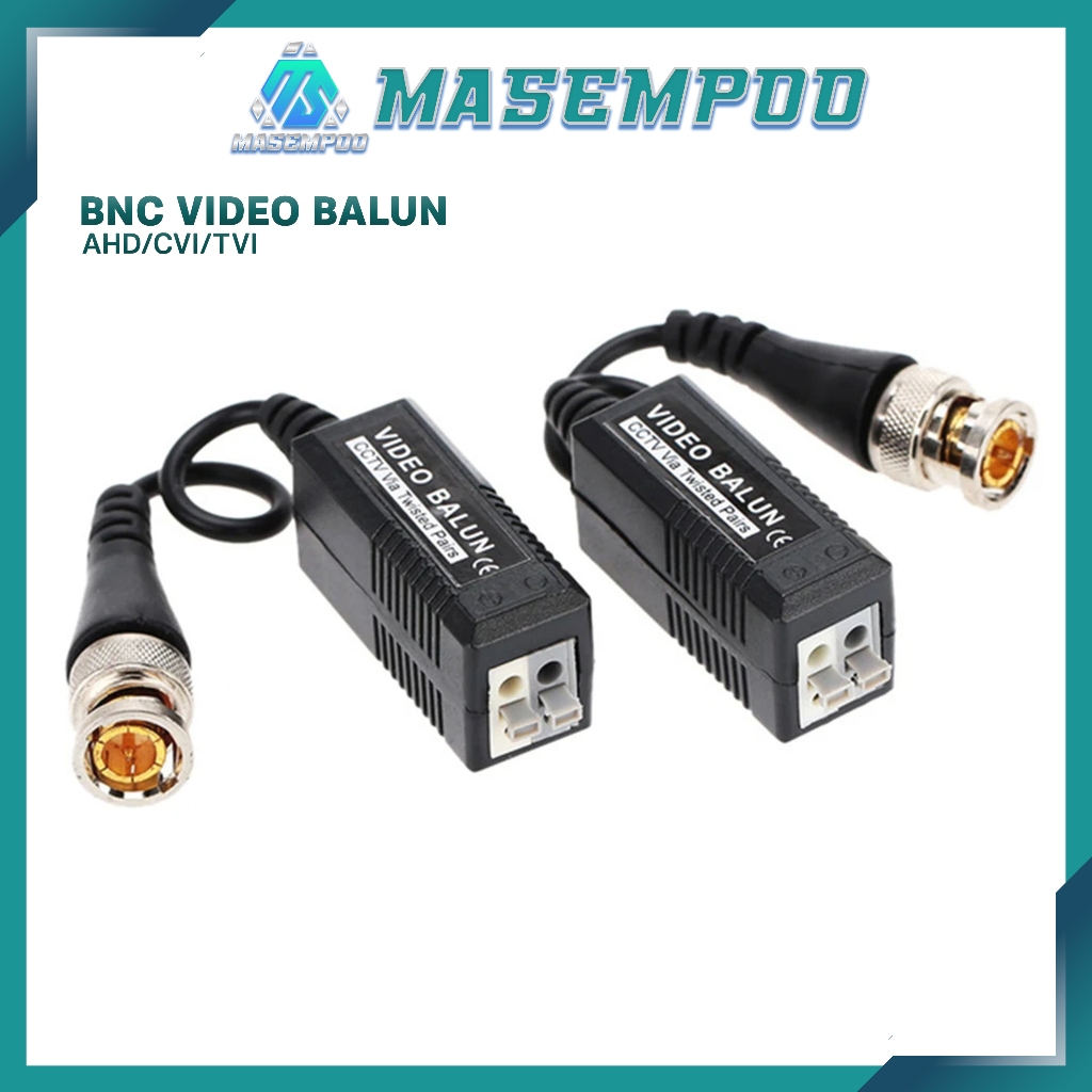 Jual Video Balun CCTV 1ch Sepasang Full HD AHD-TVI-CVI | Shopee Indonesia