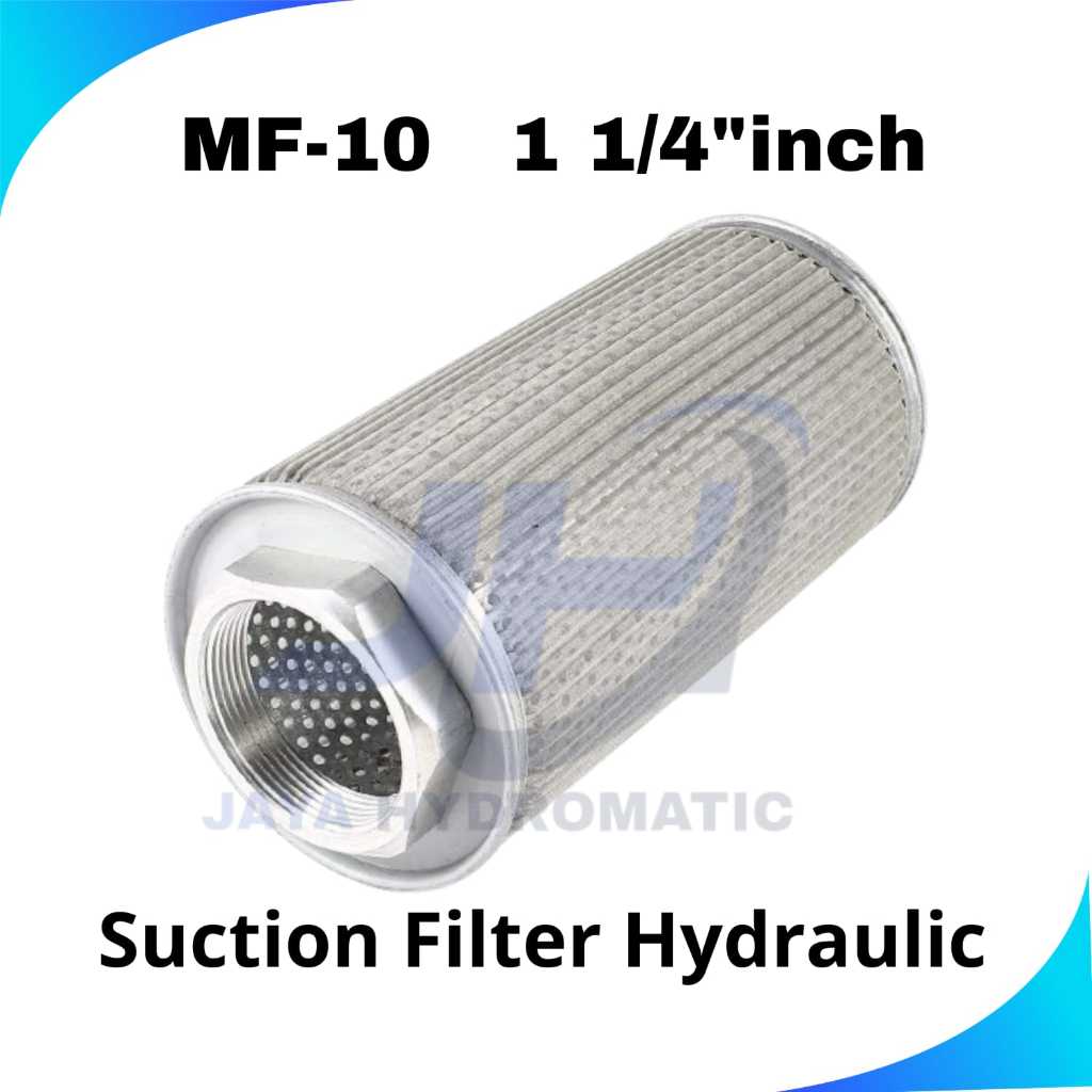 Jual Suction Filter Hydraulic MF-10 1 1/4" / Filter Tangki Hydraulic ...