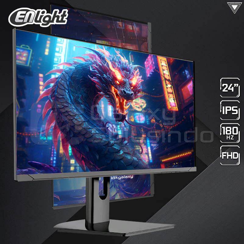 Jual Enlight 24ENR-B RGB 24 Inch IPS 1ms FHD 180Hz FreeSync Gaming ...