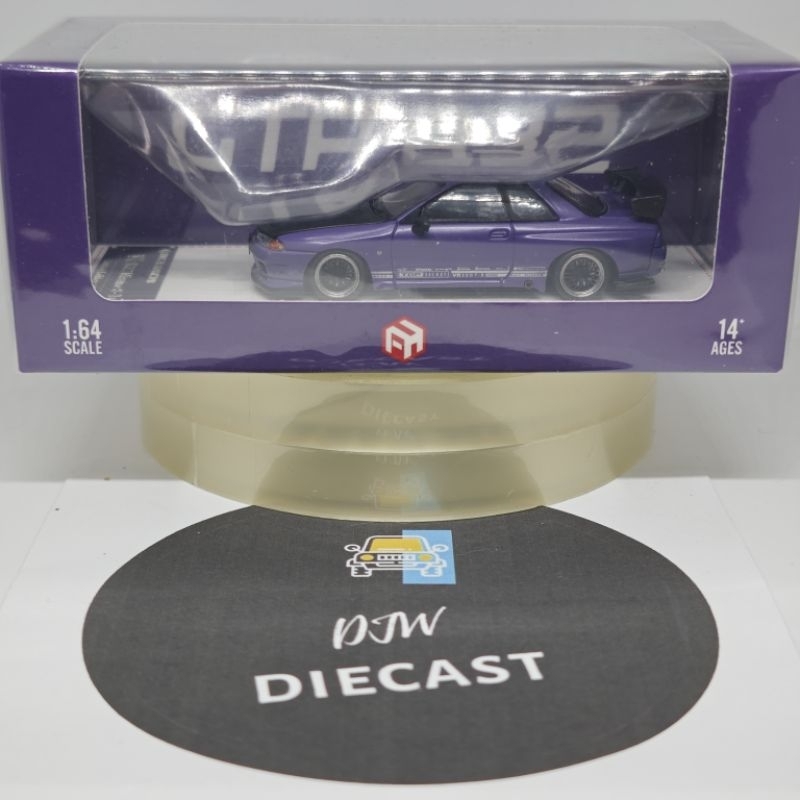 Jual Focal Horizon FH 1/64 Nissan Skyline GTR R32 Top Secret Purple ...