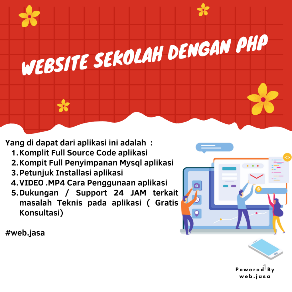 Jual Website Sekolah dengan PHP | Shopee Indonesia