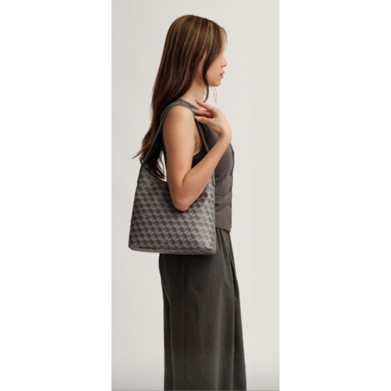 Jual READY STOK ALESSO MEDIUM ASH GREY HOBO BAG CHRISTY NG | Shopee ...